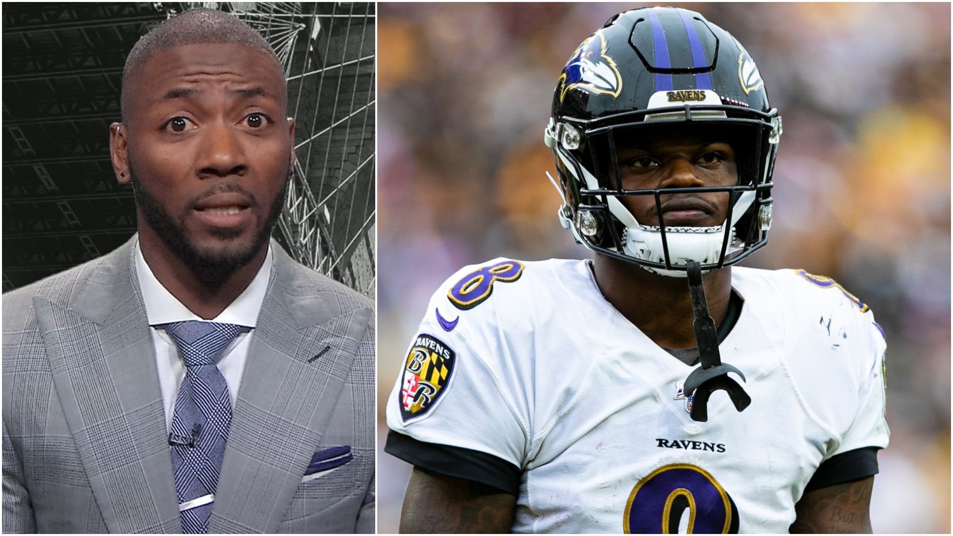 Clark not buying Ravens as SB contenders - ESPN Video