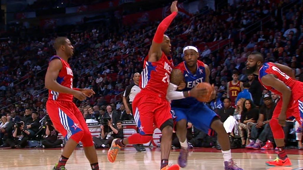 Kobe Bryant Block On Lebron James