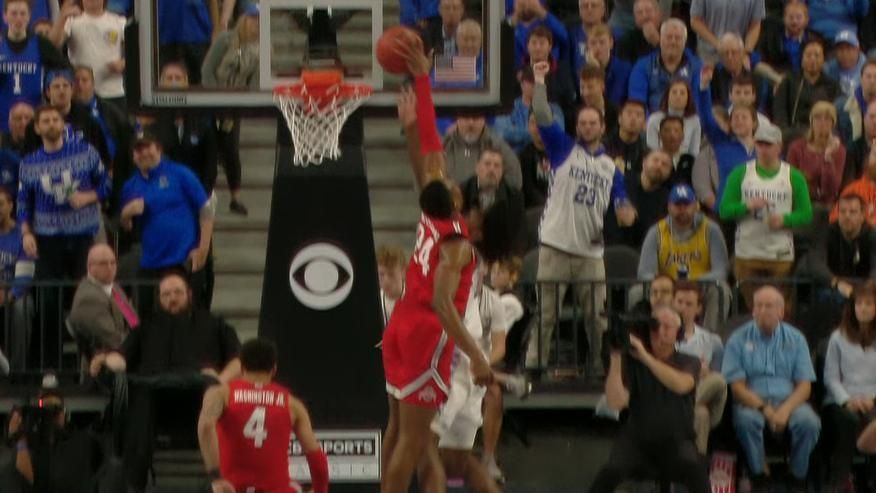 OSU's Wesson makes a big block - ESPN Video