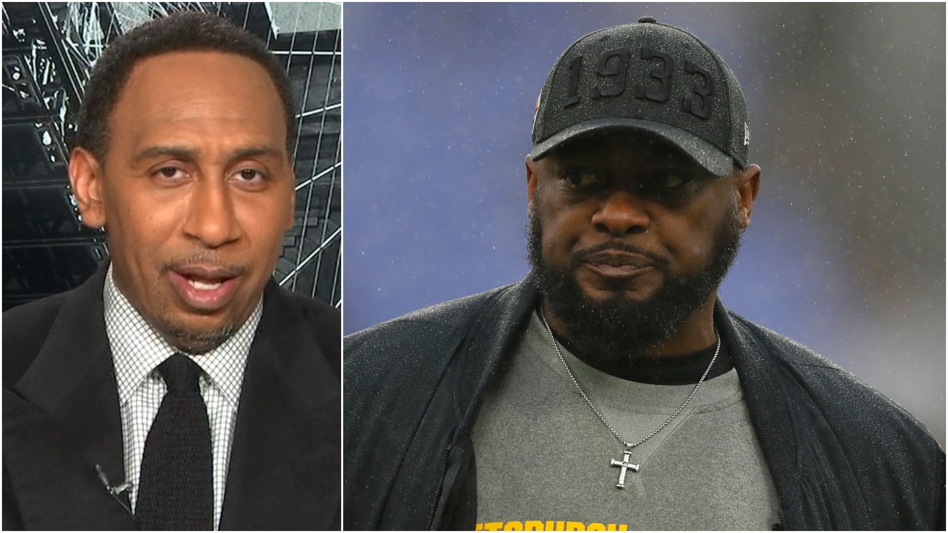 Stephen A. gives Tomlin advice for Harrison situation - ESPN Video