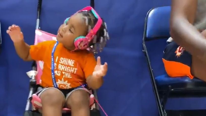 Meet Baby D.: The brightest star of the WNBA bubble - ESPN Video