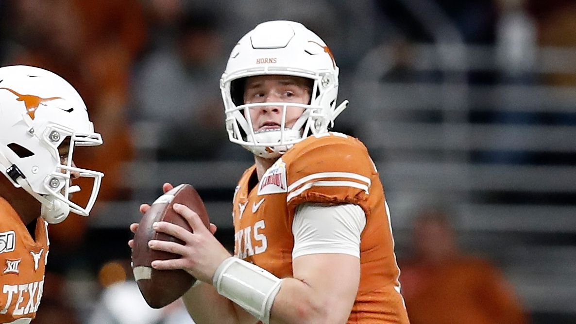 Ehlinger throws for 426 yards, 5 TDs in Texas' opener - ESPN Video