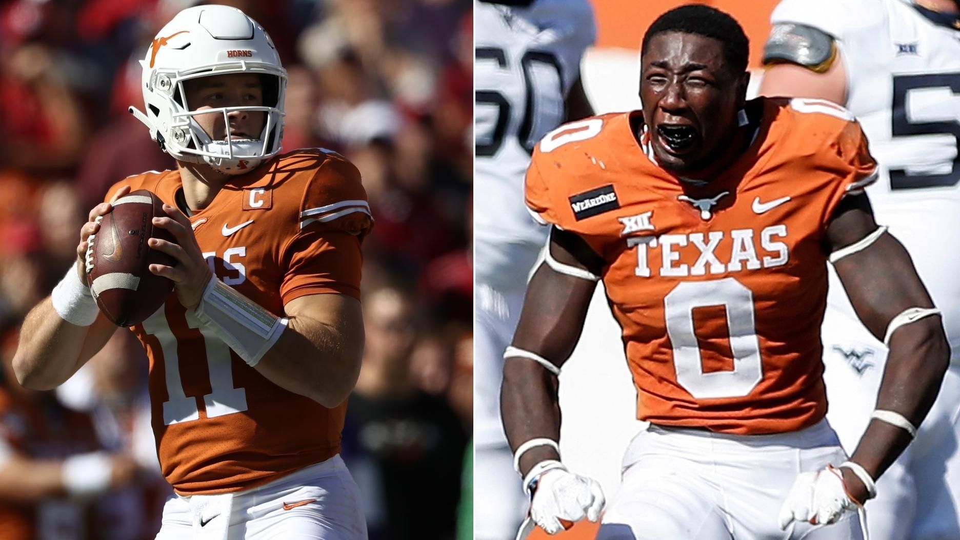 Ehlinger's TDs and Texas' defense lifts them over WVU - ESPN Video