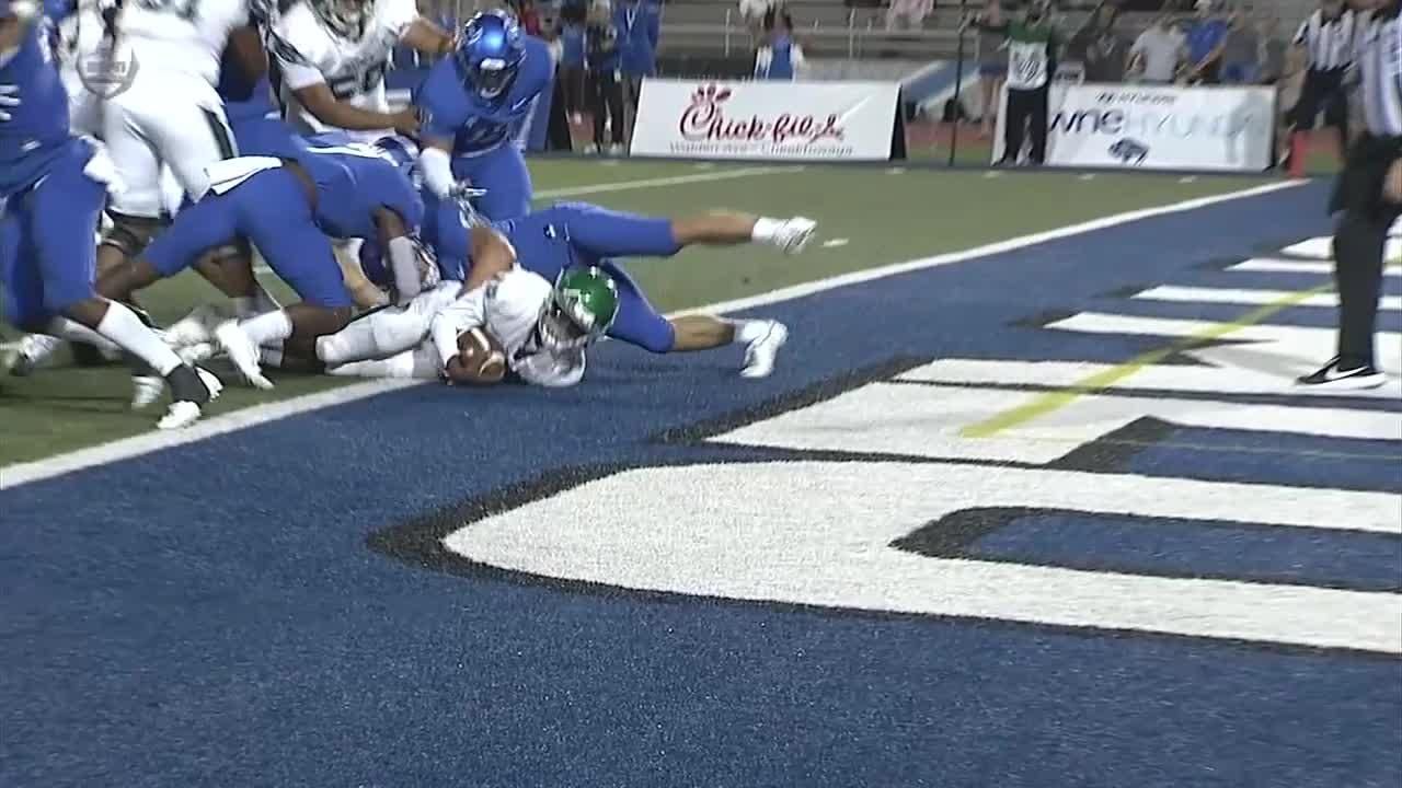 End Zone! Leshane Taylor scores 4-yard Rushing touchdown vs. Buffalo ...