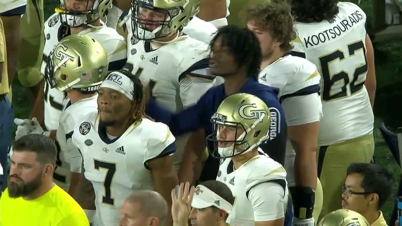 Jordan Yates airs it out for Georgia Tech TD - ESPN Video