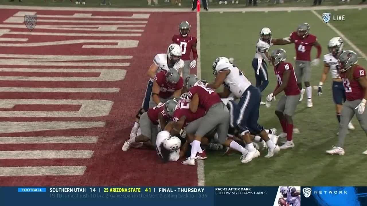 Calvin Tyler Jr. crosses goal-line for 2-yard Rushing touchdown - ESPN ...