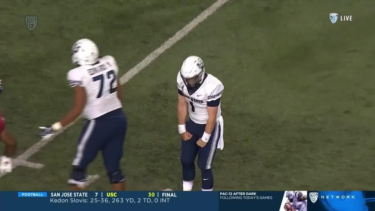 Utah State's TD in final minutes caps off comeback vs. Washington State ...