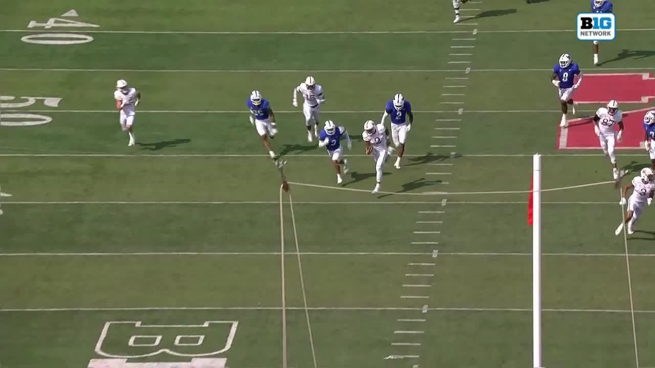 Adrian Martinez goes 71-yard on impressive rush - ESPN Video