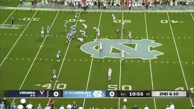 Josh Downs make the grab for a 59-yard Receiving TD - ESPN Video