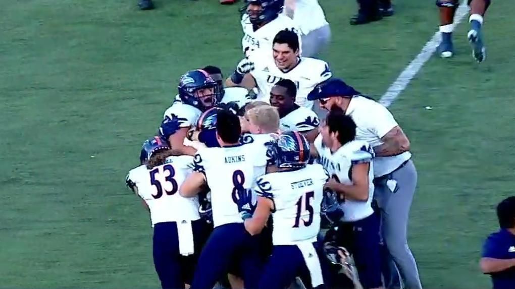 UTSA rallies to beat Memphis on last-second field goal - ESPN Video