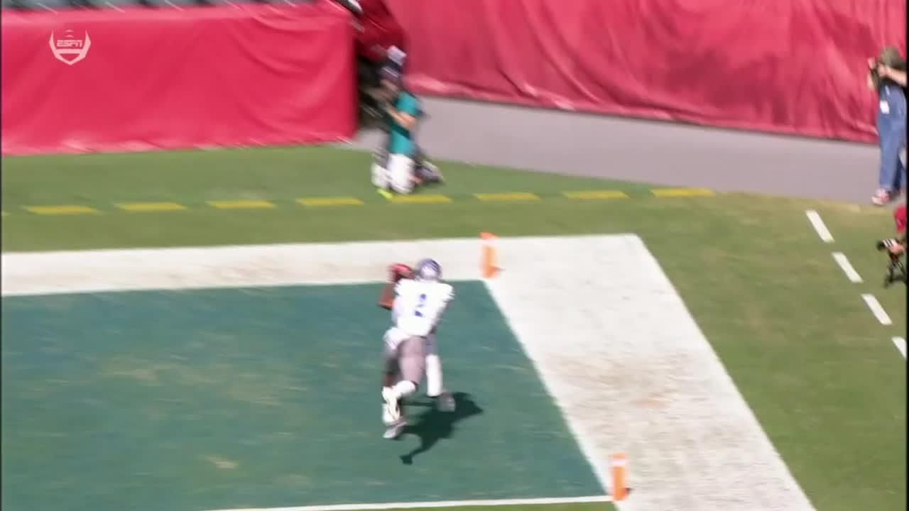D'wan Mathis connects for 15-yard TD pass - ESPN Video
