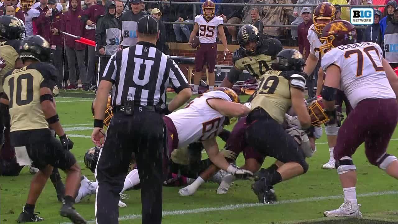 Touchdown! Treyson Potts scores vs. Purdue - ESPN Video
