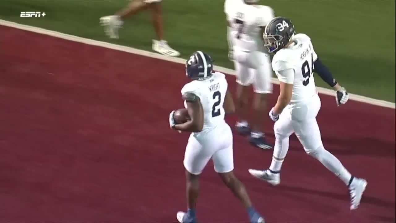 Logan Wright scores 1-yard rushing touchdown for Georgia Southern - ESPN Video