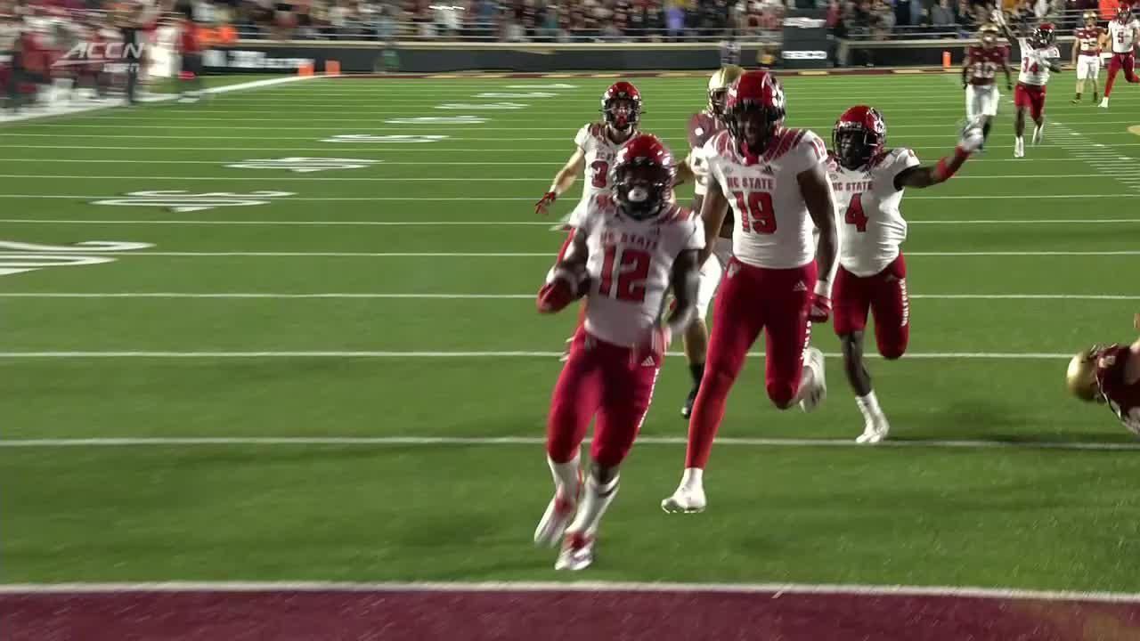 Devan Boykin crosses goal-line for a Defensive TD - ESPN Video