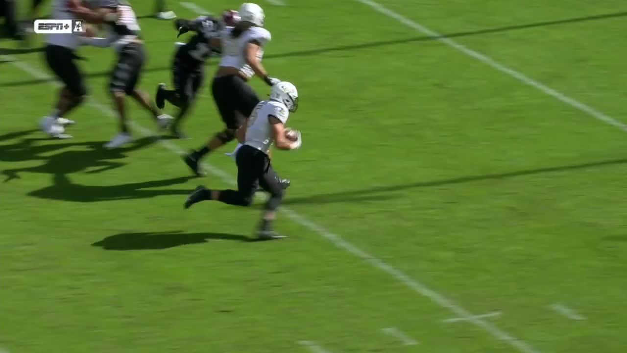 Isaiah Bowser bounces to the outside and scores an 11-yard rushing TD ...