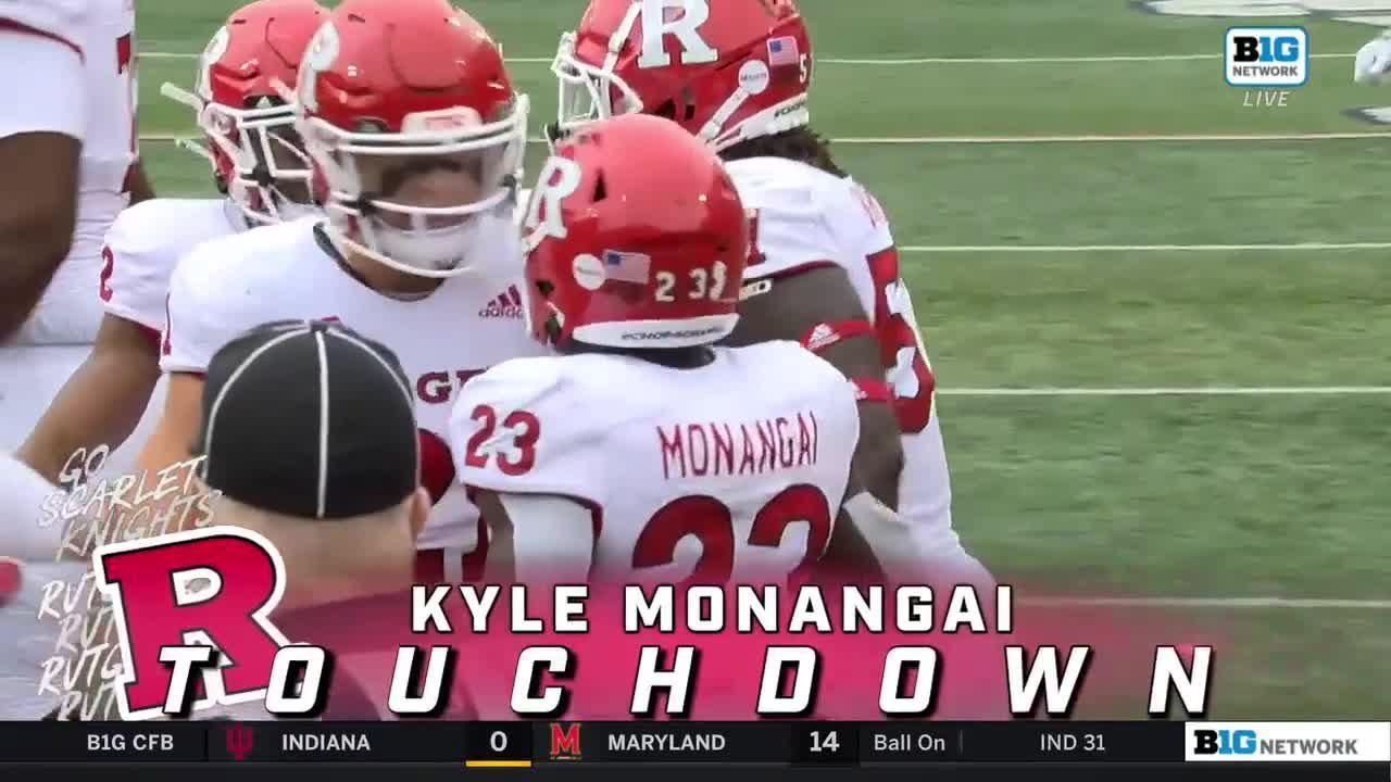 Kyle Monangai runs for 7-yard touchdown - ESPN Video