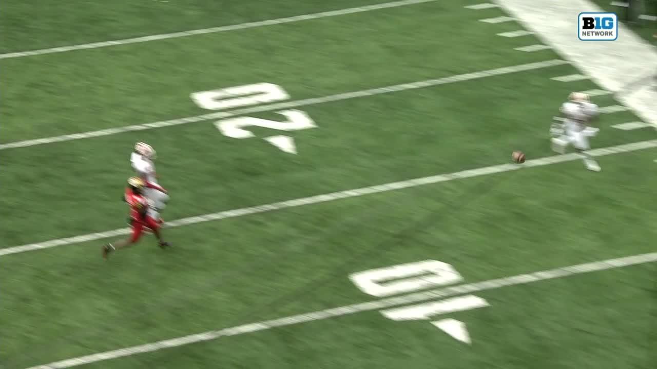 Peyton Hendershot makes catch for 18-yard receiving TD - ESPN Video
