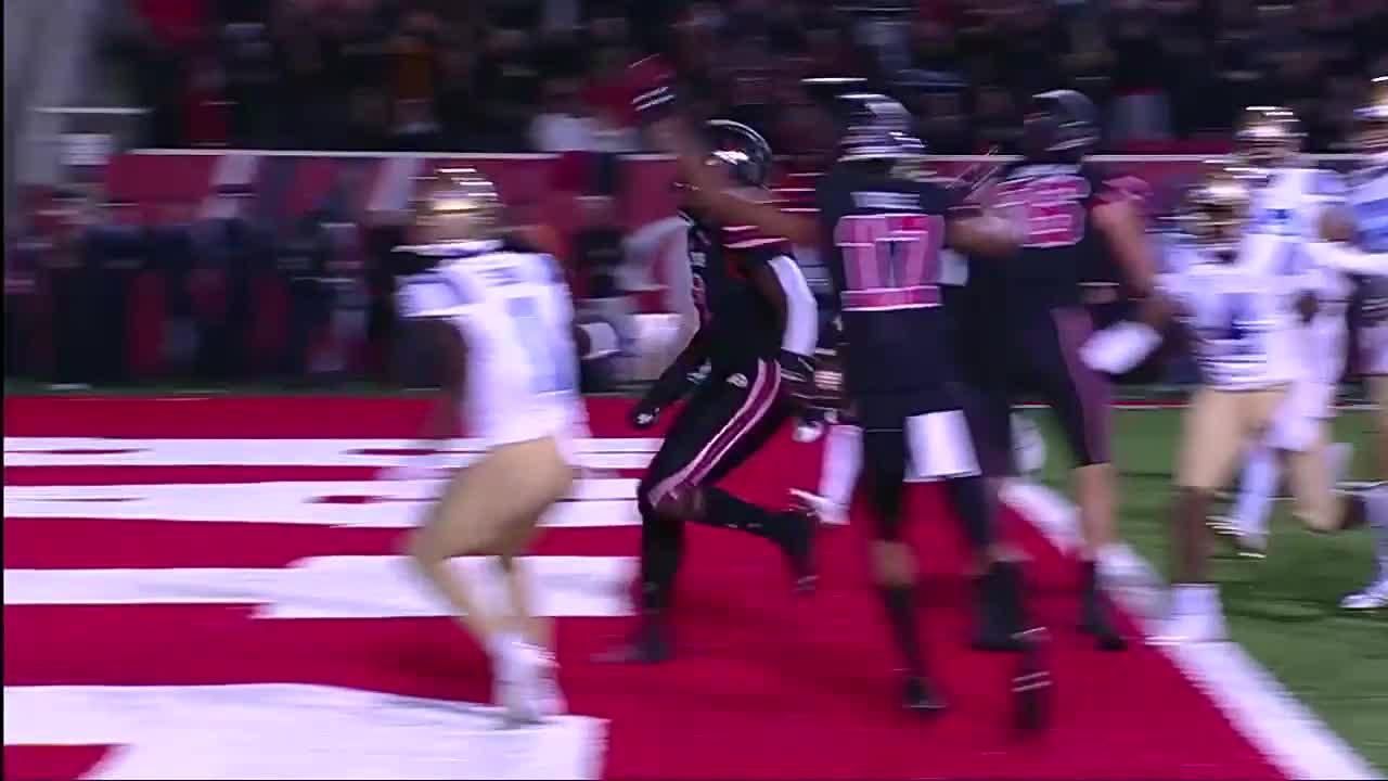 Utah's Tavion Thomas scores 10-yard TD - ESPN Video