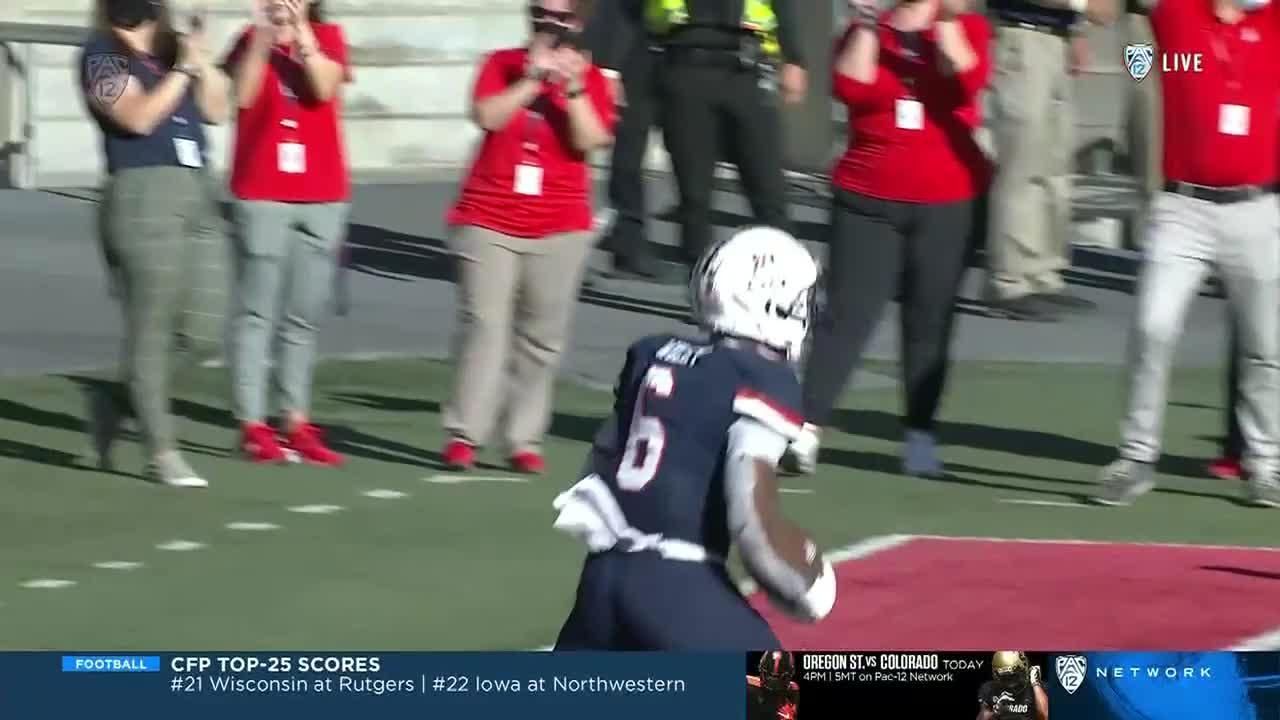 Michael Wiley gives Arizona the lead on late TD - ESPN Video