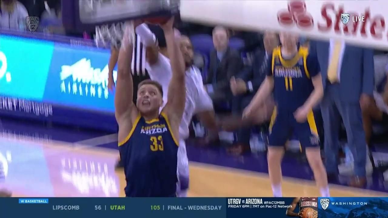 PJ Fuller comes up with a massive block for Washington - ESPN Video