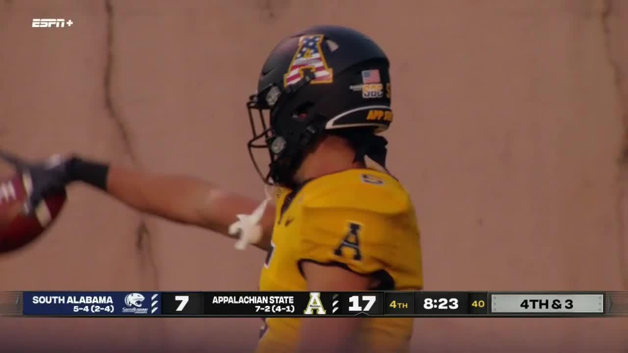 South Alabama Jaguars vs. Appalachian State Mountaineers: Full Highlights - ESPN Video