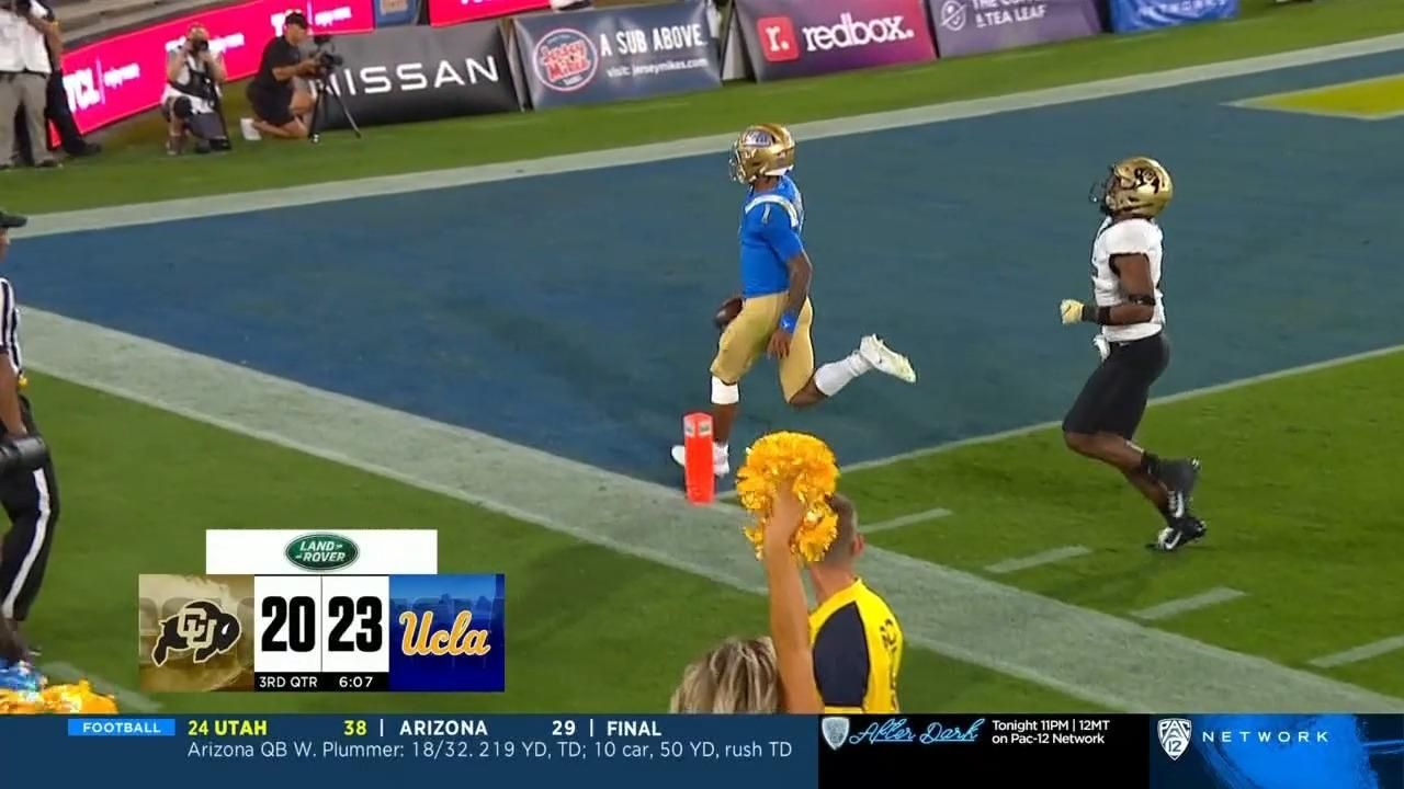 Dorian Thompson-Robinson uses his legs for the TD - ESPN Video