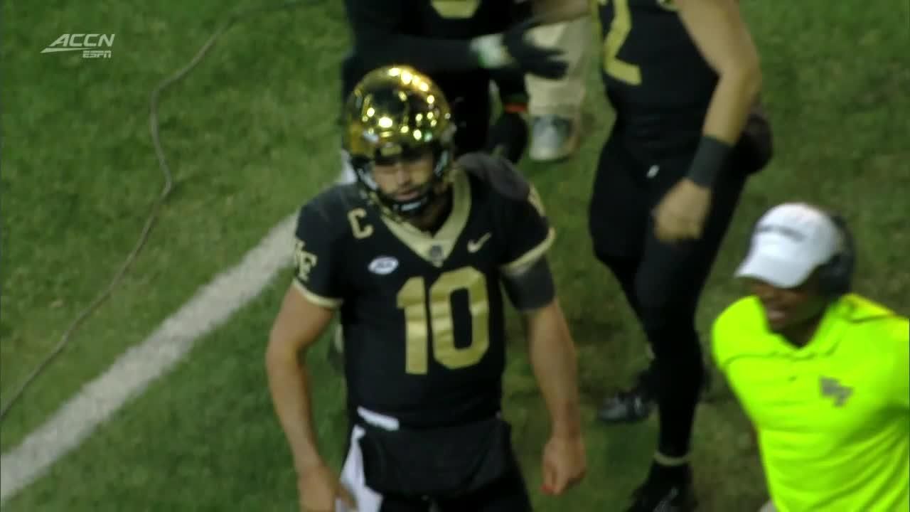 Justice Ellison scores 4-yard Rushing TD vs. NC State - ESPN Video