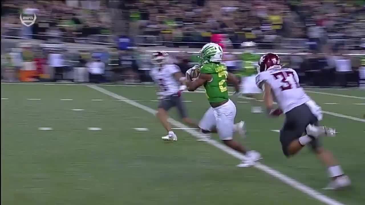 Byron Cardwell breaks through again for another rushing TD - ESPN Video