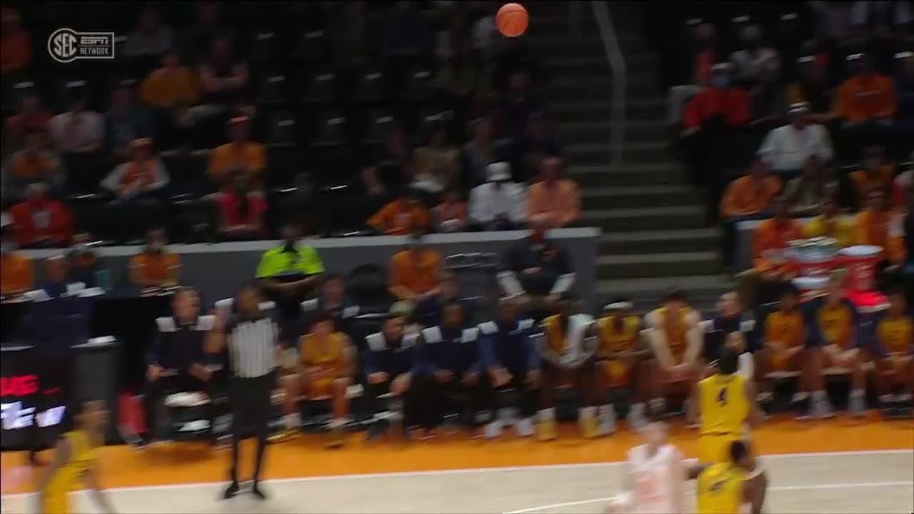 Kennedy Chandler shows off the swagger with deep 3-pointer - ESPN Video