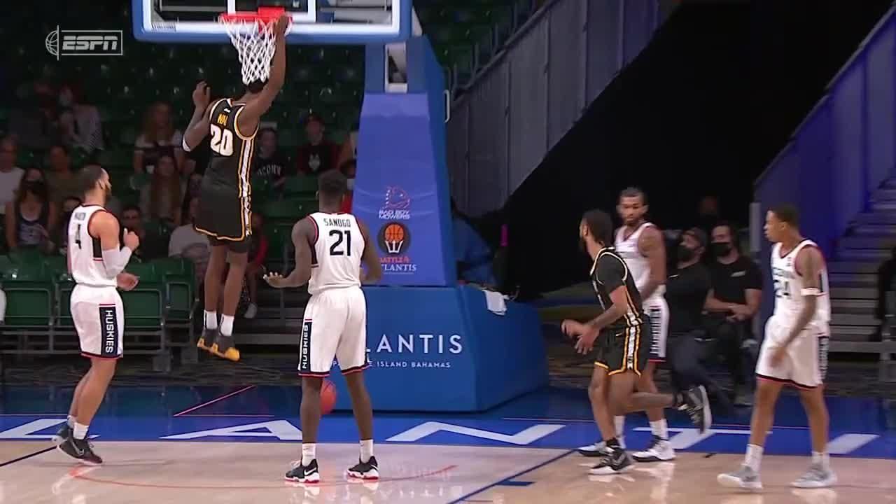 Hason Ward elevates for dunk to put VCU up 7 - ESPN Video