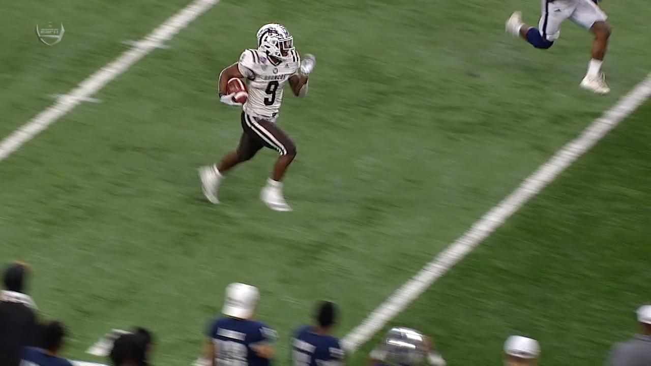 Sean Tyler's 70-yard run sets up Western Michigan TD - ESPN Video