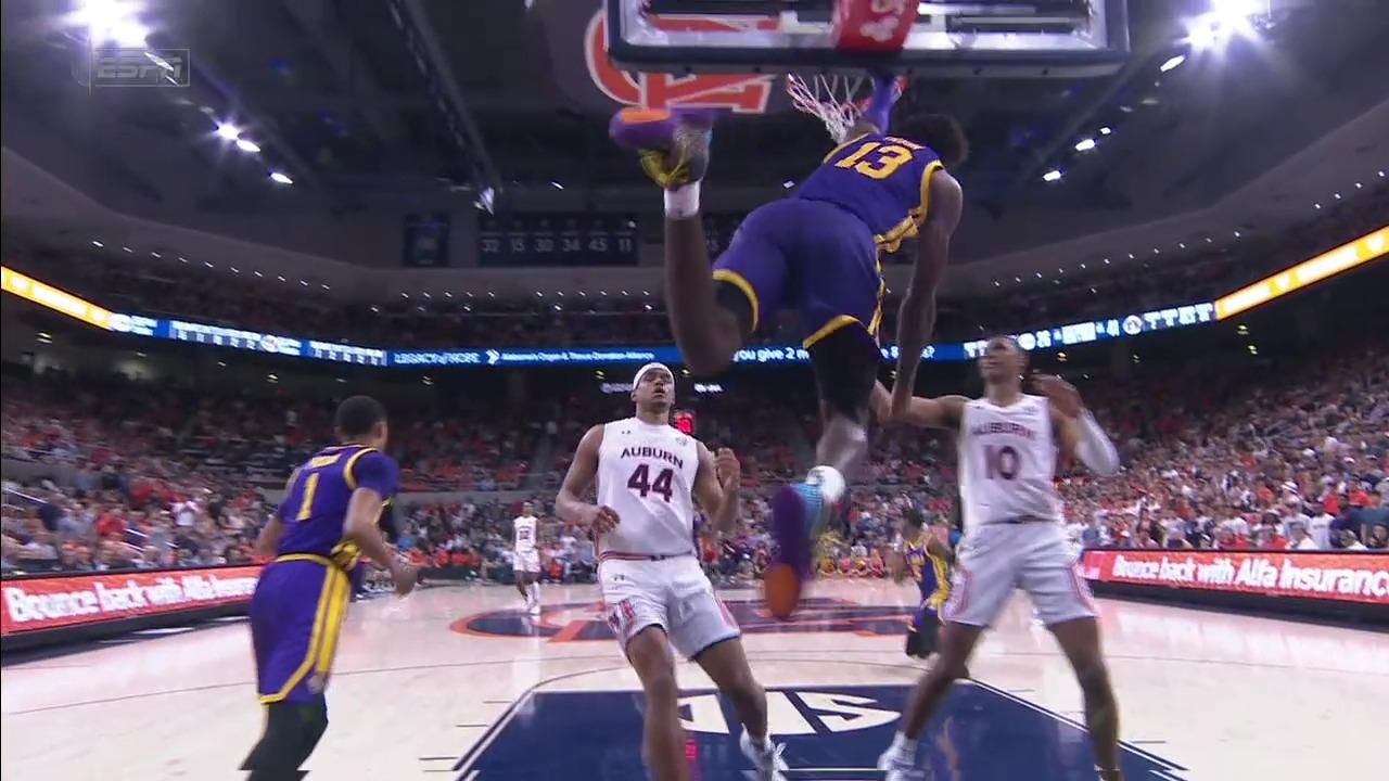 Showtime! LSU gets fancy to slam it home - ESPN Video