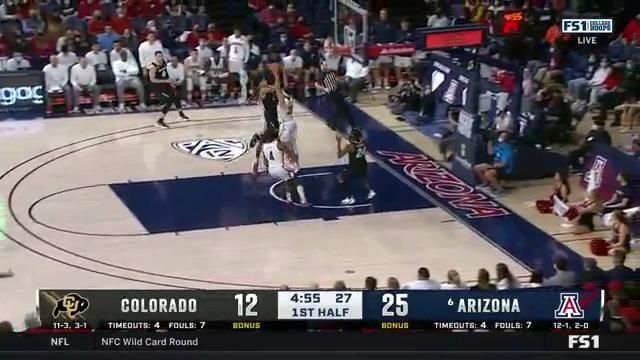 KJ Simpson weaves through defenders for strong layup - ESPN Video