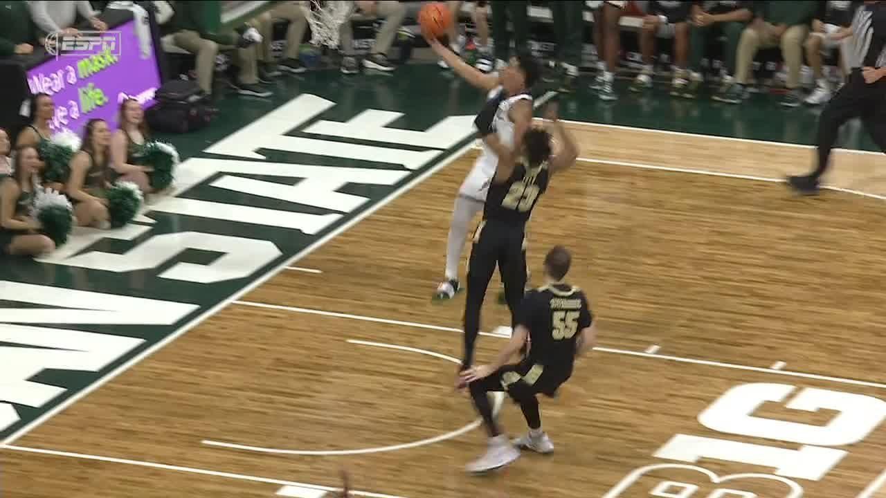 Marcus Bingham Jr. elevates for the bigtime swat - ESPN Video