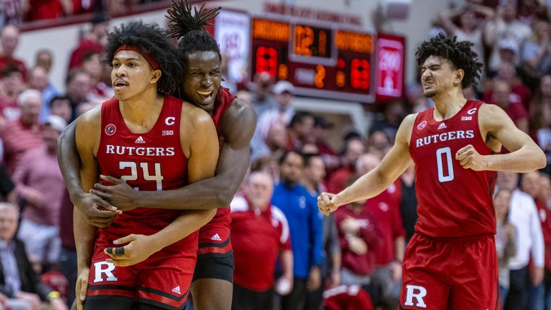 Ron Harper Jr. provides heroics for Rutgers in wild ending vs. Indiana ...