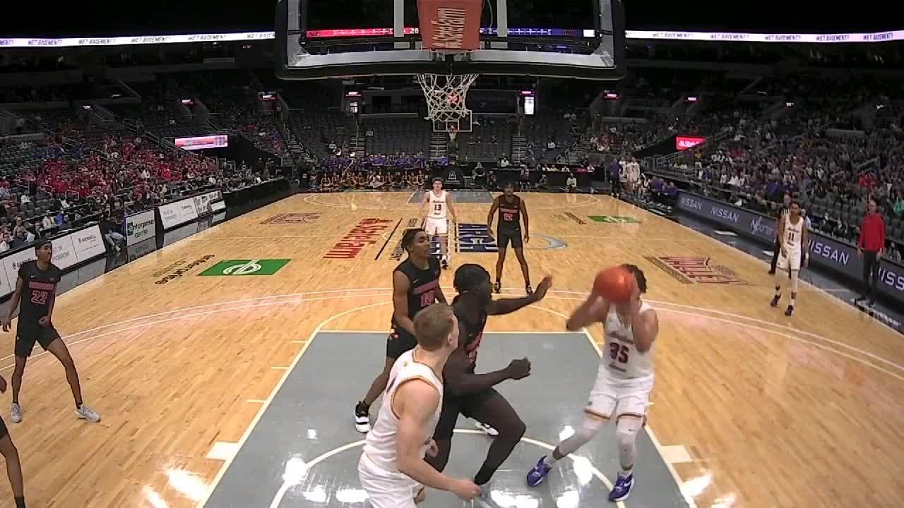 Noah Carter rocks the rim with two-handed slam - ESPN Video