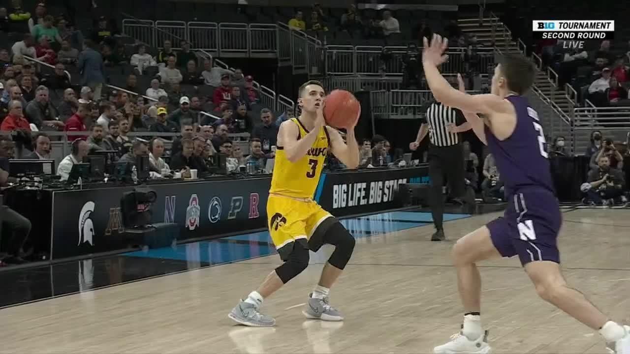 Iowa makes Big Ten tourney history with 15 3-pointers - ESPN Video