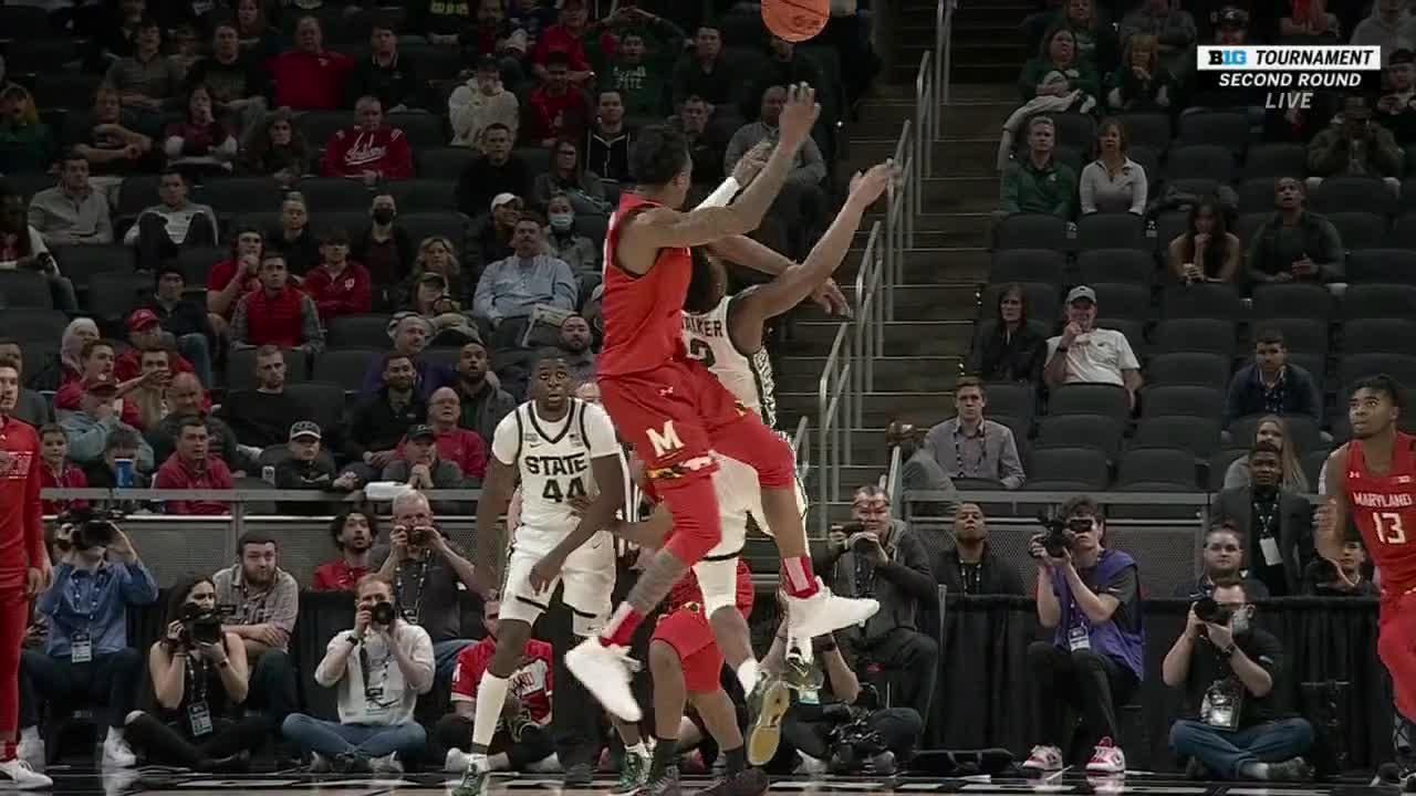 Xavier Green makes a great defensive play for the steal - ESPN Video