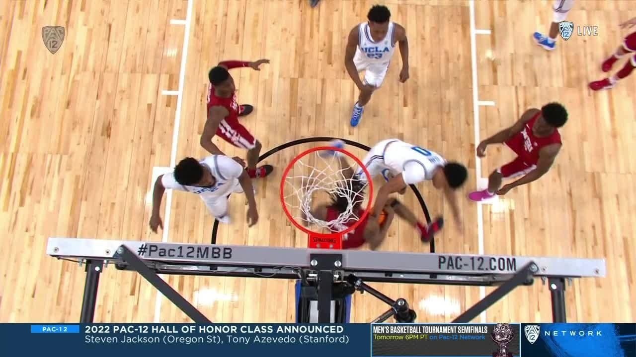 Efe Abogidi stuffs UCLA with the denial at the rim - ESPN Video