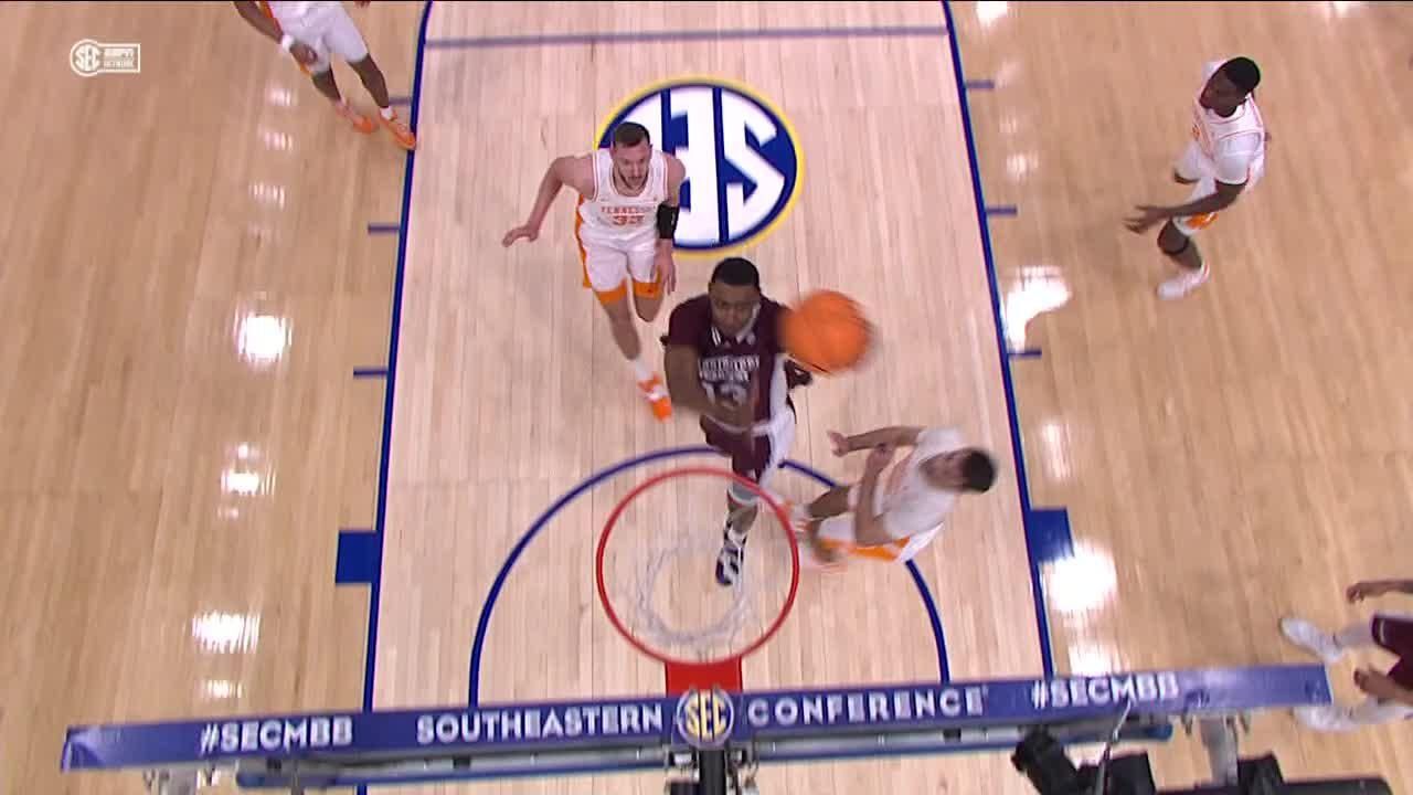D.J. Jeffries hustles to the rim for a Mississippi State bucket - ESPN ...