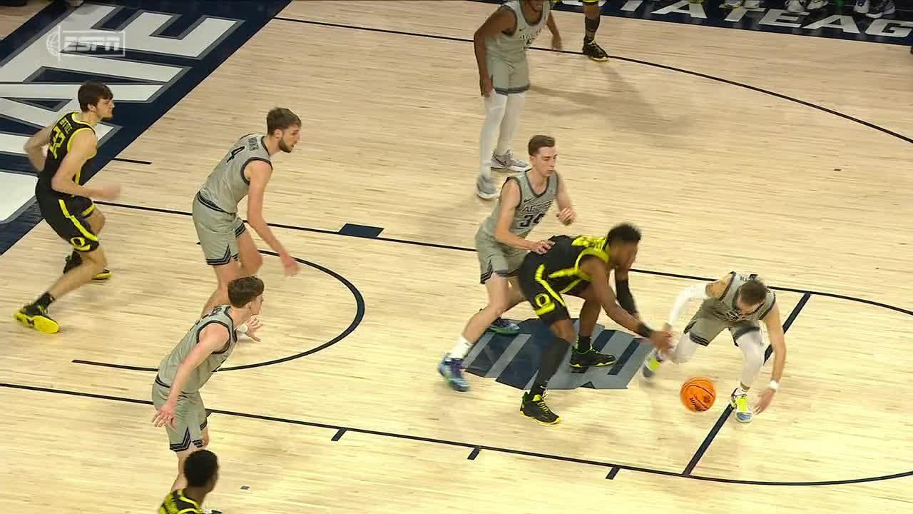 Steven Ashworth makes a great defensive play for the steal - ESPN Video