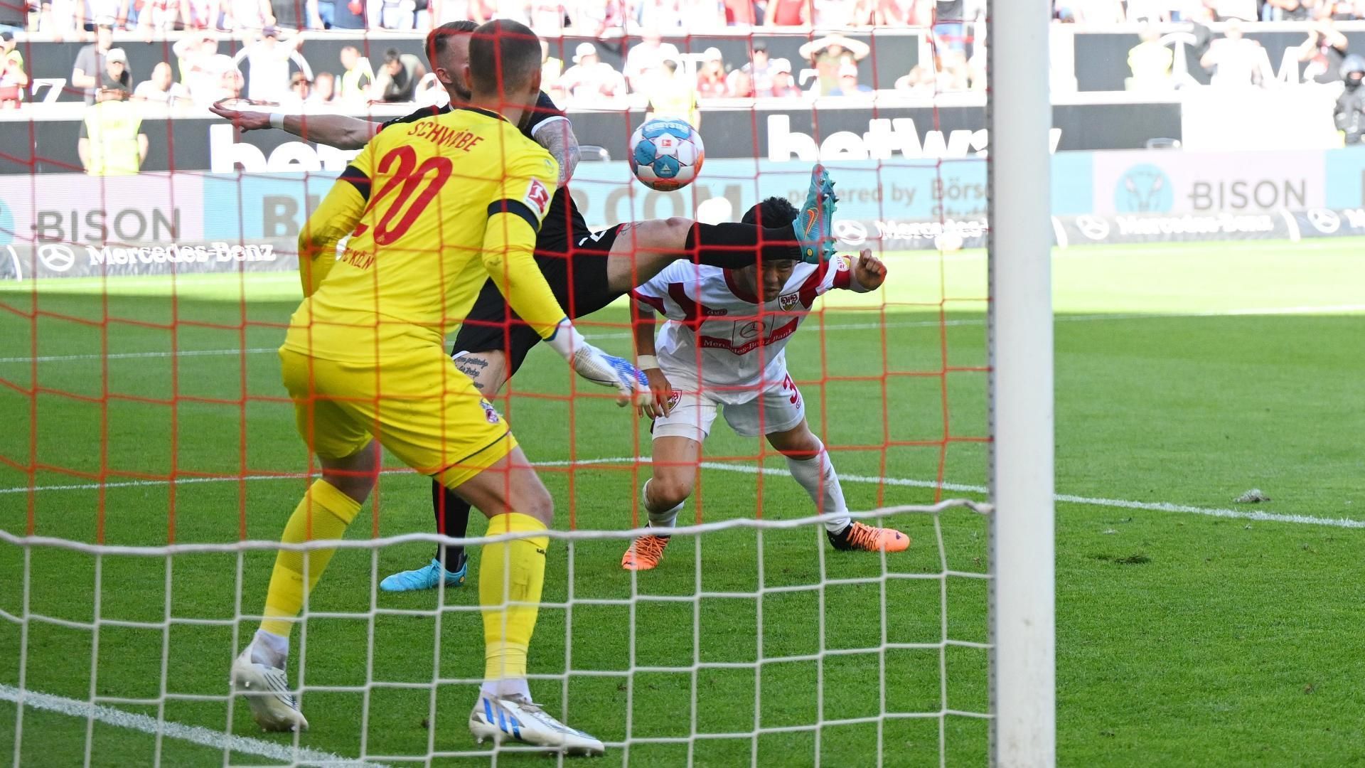 Wataru Endo's 92nd-minute goal keeps Stuttgart in the Bundesliga - ESPN ...