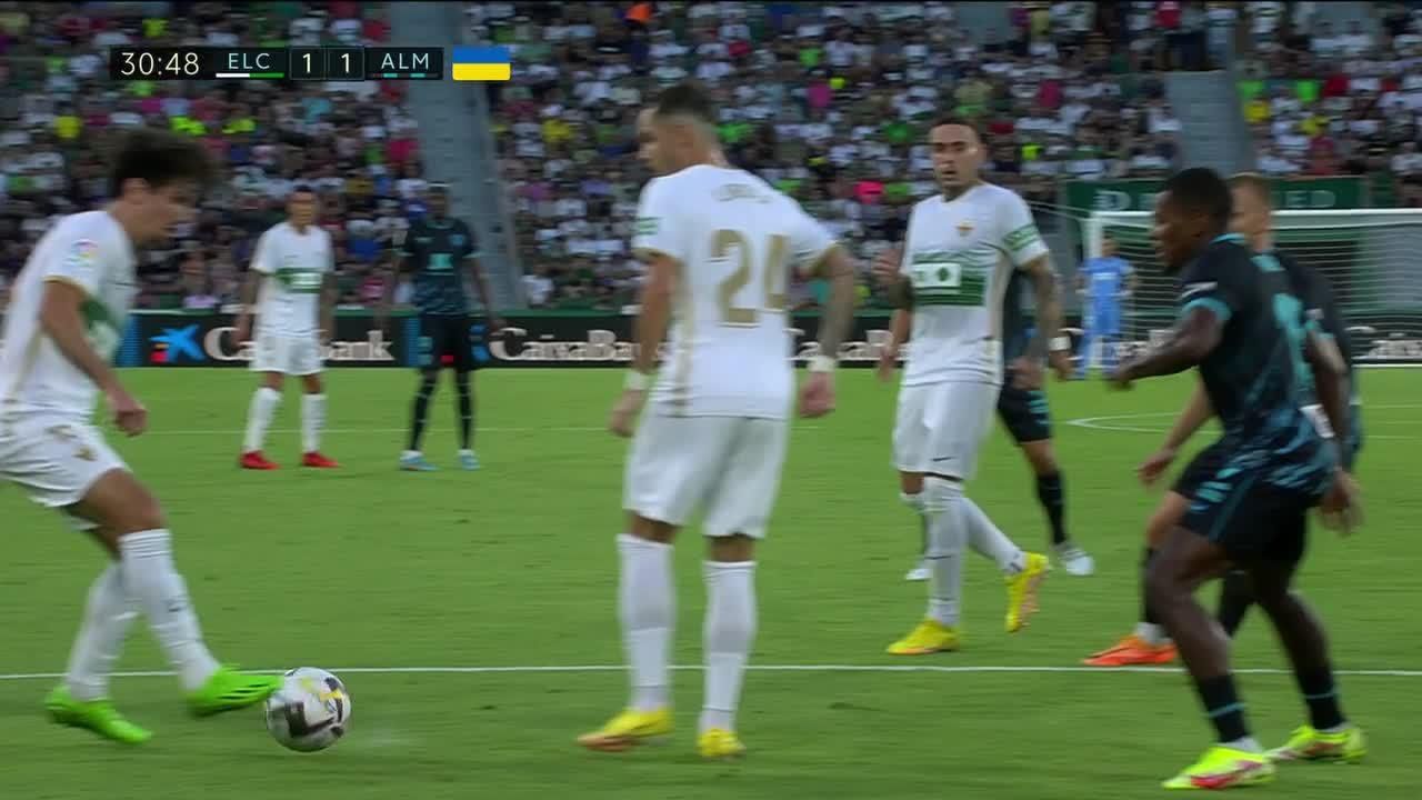Alex Collado's impressive goal quickly ties it for Elche - ESPN Video