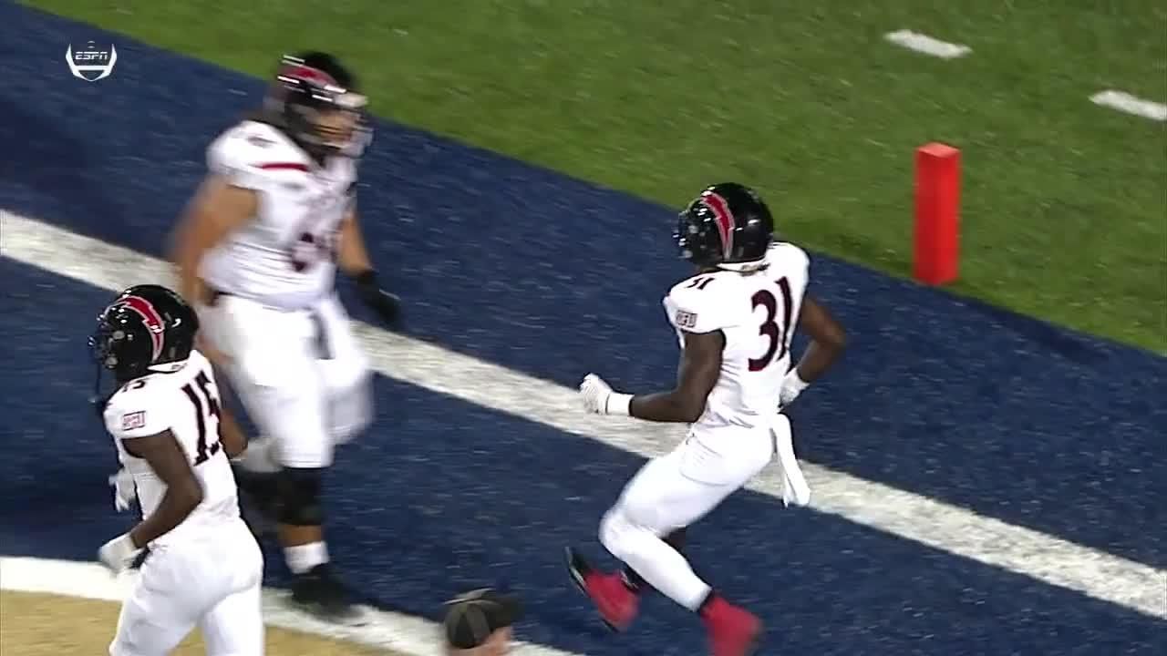 Deondre Scott rushes in for 7-yard touchdown - ESPN Video