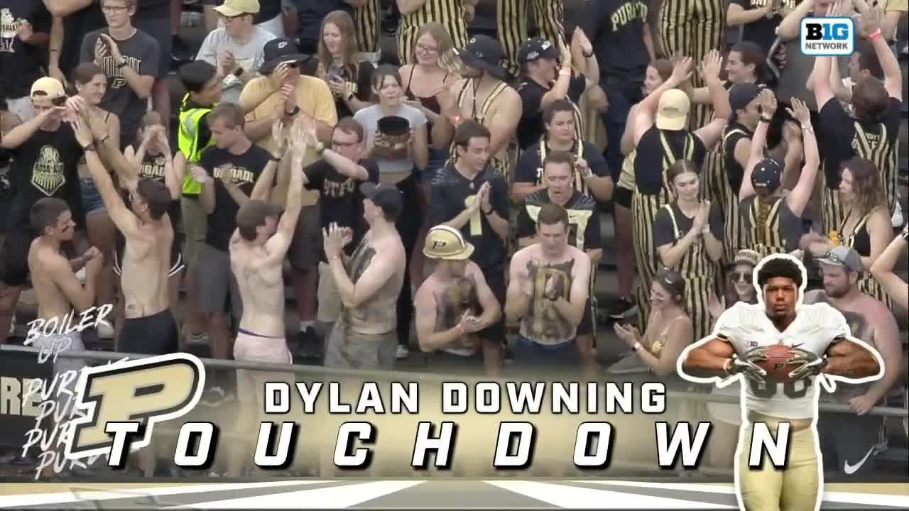 End Zone! Dylan Downing scores 1-yard rushing touchdown - ESPN Video