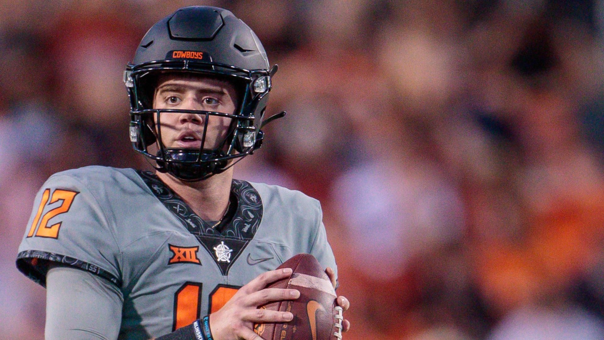Gunnar Gundy, son of Mike, tosses 2 TDs in Oklahoma State's rout - ESPN ...