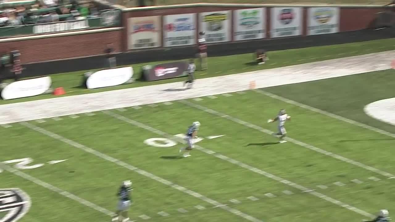 Tim DeMorat airs it out for 33-yard touchdown - ESPN Video