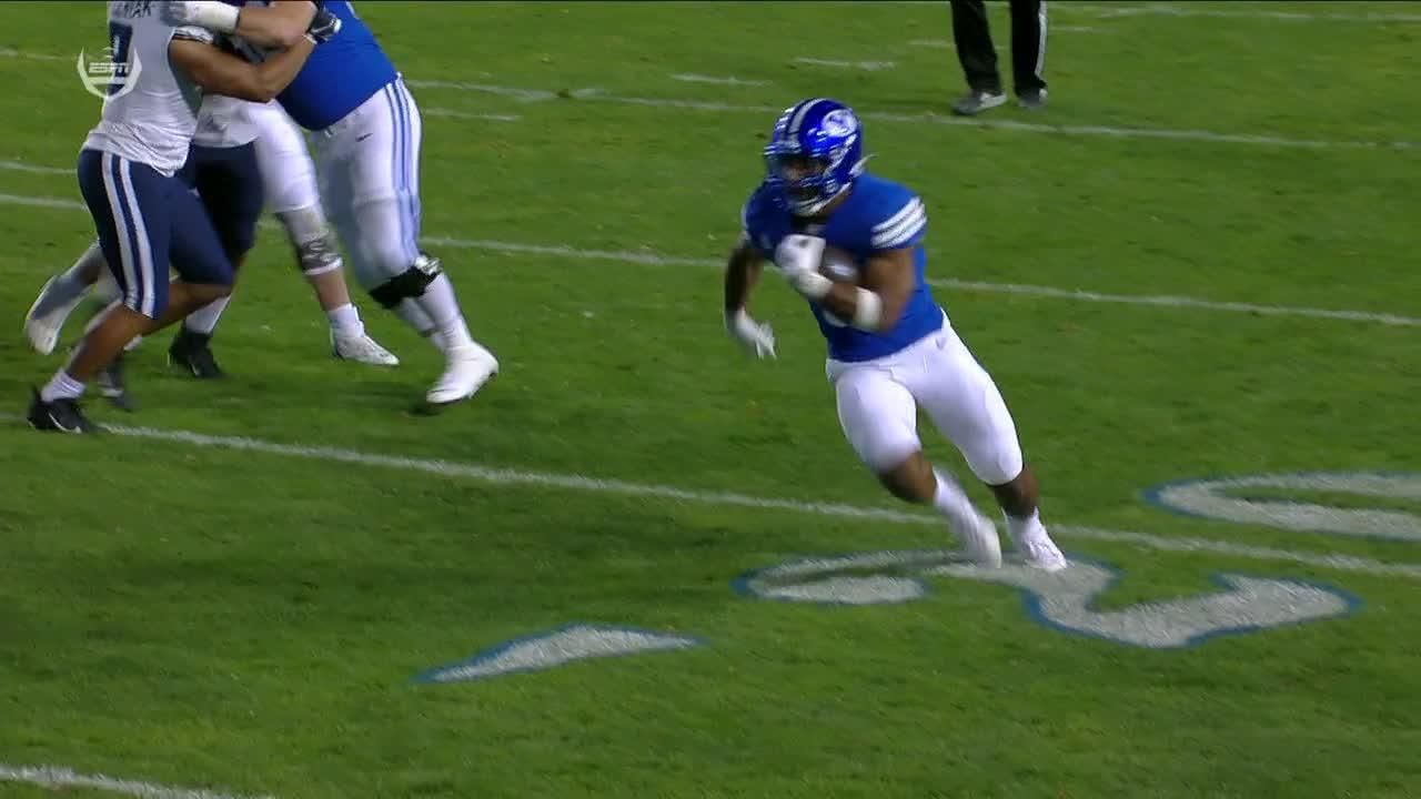 Christopher Brooks increase BYU's lead with TD run - ESPN Video
