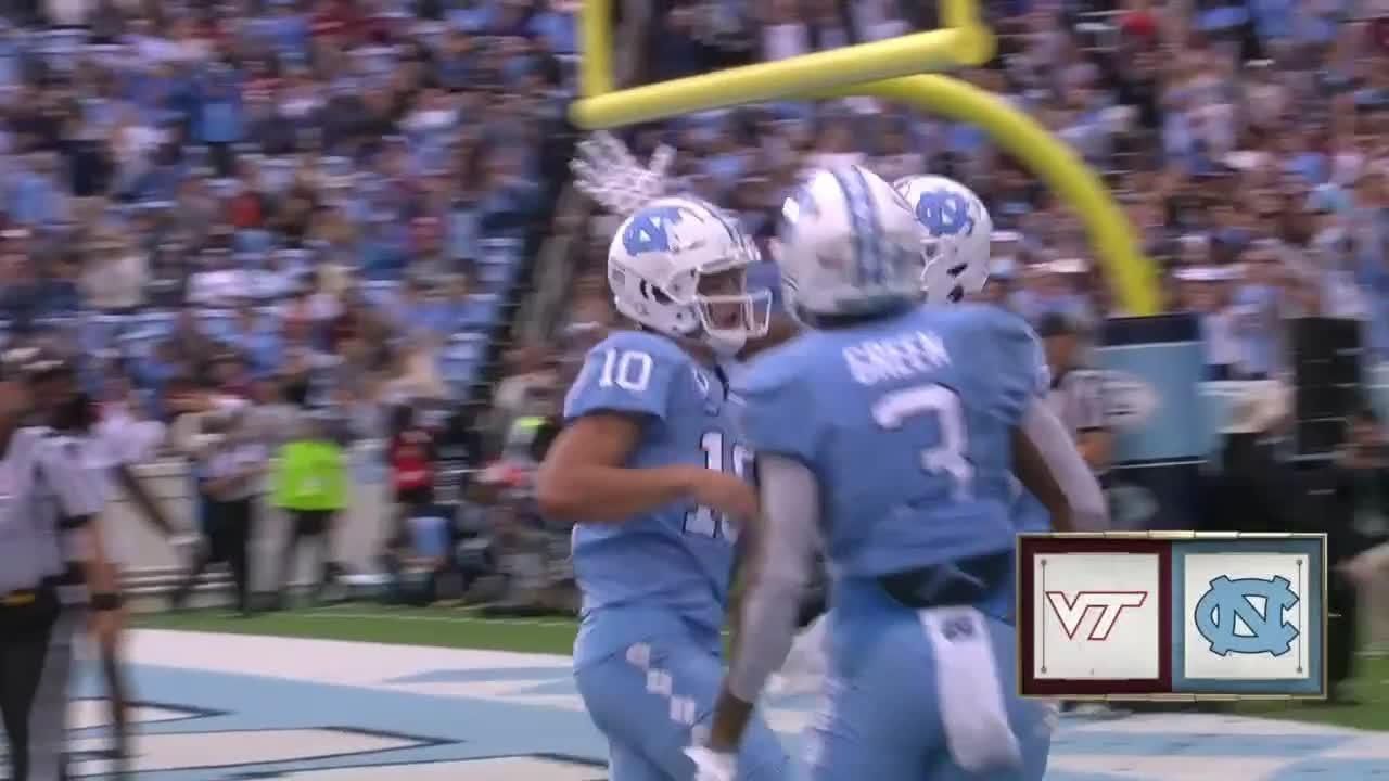 End Zone! Drake Maye scores 1-yard rushing TD - ESPN Video