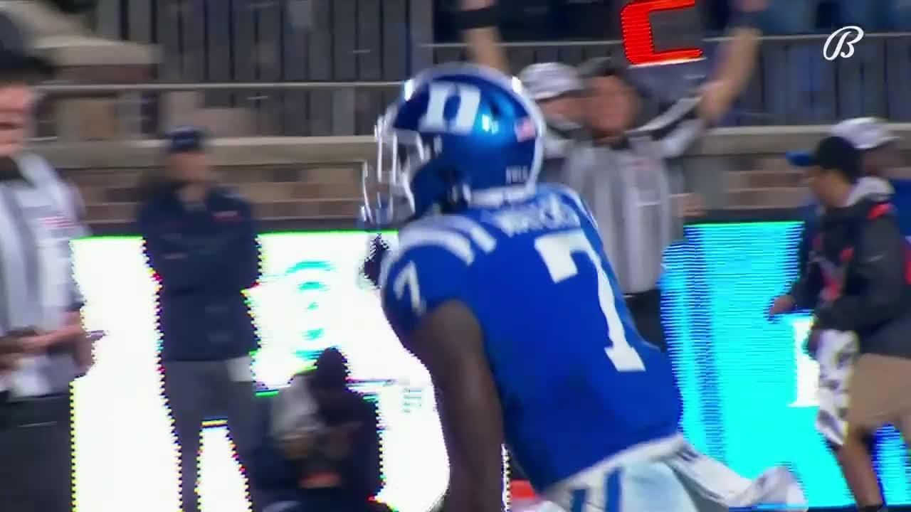 Jordan Waters leaps in for 21-0 Duke lead - ESPN Video